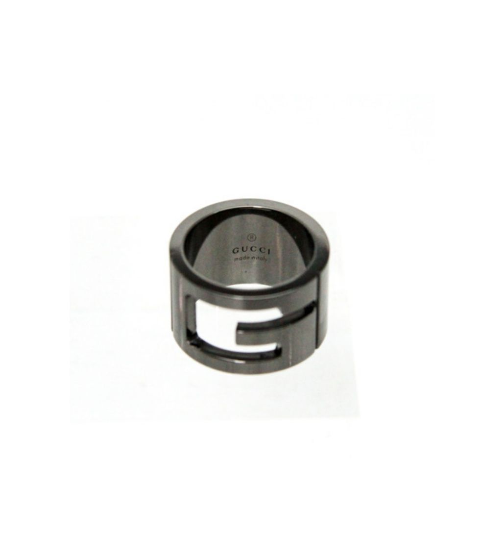 Silver 925 Ring Ruthenium Plated Signature Ring – Style Swoop
